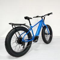 China 48V 1000W Fat Tire Electric Mountain Bike 26x4.5 Snow Ebike 17.5Ah Lithium Battery Hydraulic Disc Brake for sale