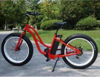China Step Thru Electric City Bike 48V 500W 7 Speed Fat Tire Ebike for Ladies 26x4.0 for sale