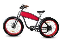 China 26 Inch Fat Tire Beach Cruiser Ebike 48V 500W 7 Speed Electric City Bike for Adults for sale