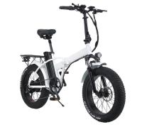 China 20 Inch Fat Tire Electric Folding Bike 500W Motor 48V 15Ah Ebike Long Range Adult Electric Bicycle for sale