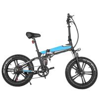 China Electric Folding Bike 20 Inch Fat Tire 500W Motor 48V 12.8Ah Lithium Battery Ebike for Adult City Commuting for sale