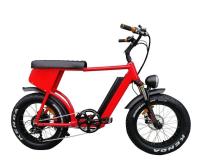 China 20 Inch Fat Tire Electric Mountain Bike 48V 500W Brushless Motor 48V 13Ah Lithium Battery for sale