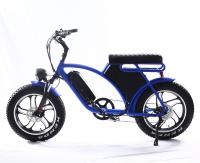 China 20 Inch Fat Tire Electric Bike 48V 1000W Front Suspension City E Bike with 13Ah Lithium Battery for sale