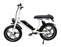 China 20 Inch Step Thru Fat Tire Electric City Bike Full Suspension 48V 500W Motor 13Ah Battery for sale