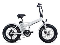 China Electric Folding City Bike 20 Inch Fat Tire Ebike 48V 500W 7 Speed Electric Bike for Adults for sale