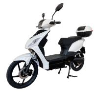 China 48V 500W Electric Pedal Moped 18 Inch Wheel Pedal Assist Scooter Lithium Battery for sale