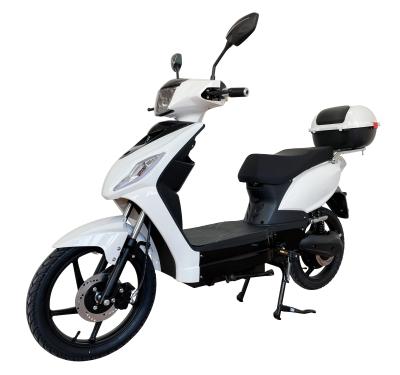 China 48V 500W Electric Pedal Moped 18 Inch Wheel Pedal Assist Scooter Lithium Battery for sale