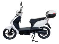 China 48V 500W Electric Pedal Moped 18 Inch Wheel Pedal Assist Scooter Lithium Battery for sale