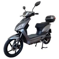 China 48V 500W Electric Pedal Moped 18 Inch Wheel Pedal Assist Scooter Lithium Battery for sale