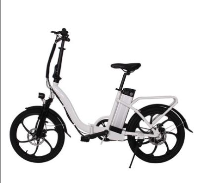 China Thunder Electric Folding Bike 20 inch 100kg Load Full Suspension Stainless Steel for sale