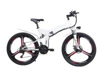 China 12 Inch Frame Electric Foldable Bicycle With Up To 30 Km Range Per Charge for sale