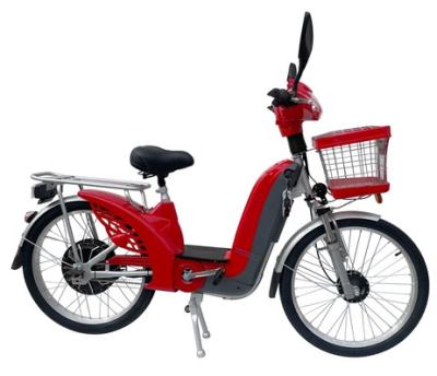 China Electric City Commuter Bike 36V 250W Al6061 Handlebar 31.8 Shimano 7 Speed 12 Inch Aluminum Wheel for sale