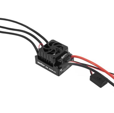 China 80A ZTW Beast SL G2 ESC Waterproof Sensorless 2S-3S ESC For 1:10 RC SCT for sale