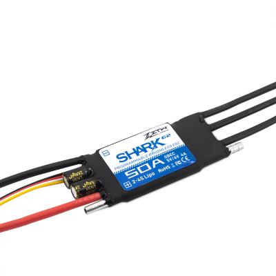 China 2S-4S ZTW Shark G2 50A 32 Bit Waterproof ESC Speed Controller for sale