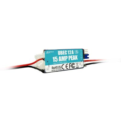 China 3S-14S ZTW UBEC 12A G2 External Switching BEC 5.0V-8.0V RC Helicopter ESC for sale