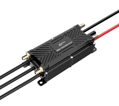 China HV G2 ZTW Seal 200a ESC 6S-14S ESC With 12V SBEC For Heavy Duty Marine Propulsion for sale