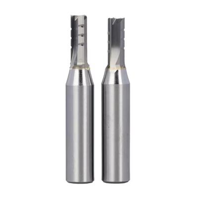 China Solide Carbide TCT Bit Three Flutes Straight End Mill Milling Cutter for Wood, CNC router bit for sale