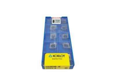 China Custom Carbide Inserts For Aluminum CCGT09T308-AK With High Wear Resistance for sale