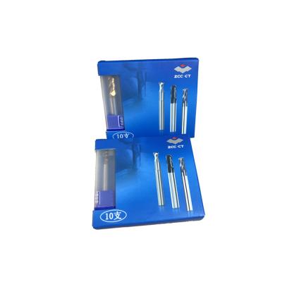 China ZCCCT Solid Carbide End Mill HMX-4E-D10.0 With AlTiN TiAIN TiCN TiN Coating for sale