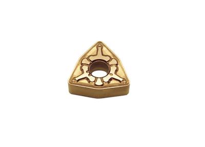 China Gold CNC Turning Inserts For External Turning Tool Stainless Steel Workpiece for sale