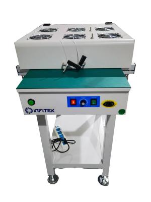 China PLC Control SMT Conveyor ESD Rubber Customized PCB Assembly Equipment After Reflow Oven for sale