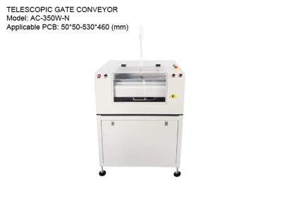 China Enclosed Design SMT PCB Conveyor 900mm height For 50*50 - 445*350mm PCBs for sale