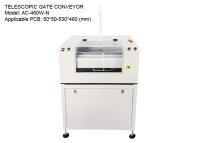 China 20m/min Telescopic Gate Conveyor For 50*50 - 530*460mm PCBs for sale