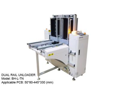 China Dual Rail PCB Loader Unloader 50*80mm - 445*330mm PCB Size for sale