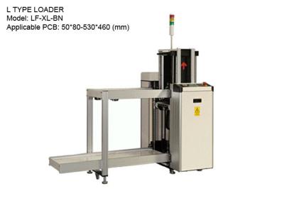 China L Type SMT Magazine Loader 900mm Height XL Size PCB With MCGS Touch Screen for sale