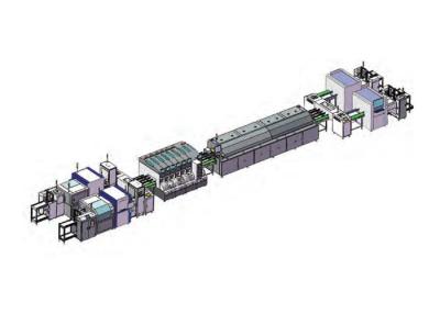 China Dual-Track SMT Production Line Complete High-Speed Wiring Scheme A for sale