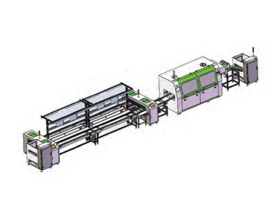 China Automatic Rotation PCB SMT Assembly Line Fixture Wiring Scheme for sale