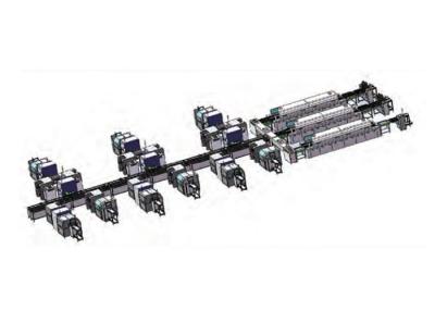 China Multi-Wire SMT Assembly Line Three Reflows Mesh Belt Reflow Oven Wiring Scheme for sale