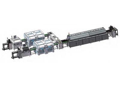 China Two-Wire Entry SMT Assembly Line Dual-Track Reflow Oven Translation Wiring Scheme for sale