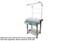 China Fan Cooling SMT Conveyor Modular Design 460mm Adjustable Rail Width for sale