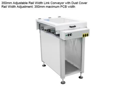 China 1.2m 1.5m Length SMT Conveyor 350mm SMT Placement Equipment With Dust Cover for sale