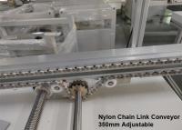 China Metal Rollers SMT Conveyor 4000mm Nylon Chain PCB Link Conveyor for sale