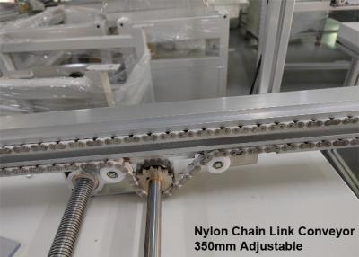 China Metal Rollers SMT Conveyor 4000mm Nylon Chain PCB Link Conveyor for sale