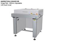 China Single Track PCB Inspection Conveyor 220V High-End 550mm Max PCB Width for sale