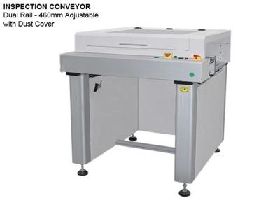 China 100VA PCB Inspection Conveyor PLC Control Dual Rail High-End With Dust Cover for sale