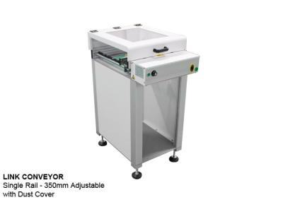 China 110/220V SMT Link Conveyor Max 100VA PCB Handling Conveyor With Dust Cover for sale