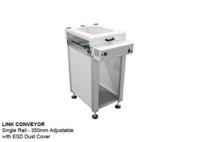 China Single Rail PCB Board Conveyor 0.5m 0.6m 0.8m With ESD Dust Cover for sale