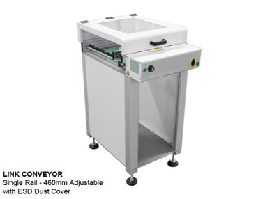 China Single Rail SMD Production Line 900mm Height 1.5m 2m 2.5m With ESD Dust Cover for sale