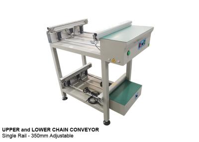 China 0.8m 1m SMT Conveyor , Single Rail SMT Assembly Equipment Adjustable Width for sale