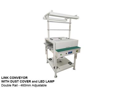 China 460mm SMT Conveyor PCB Handling Equipment 0.5m Length With LED Light for sale
