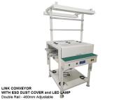 China 2m 2.5m SMT Conveyor , SMT Placement Machine Dual-Rail 460mm Adjustable Width for sale