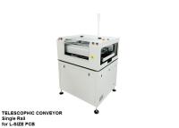 China Closed Design Slide Gate Conveyor L Size PCB , Retractable PCB Handling Equipment for sale