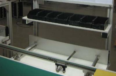 China High End SMT Conveyor With Shelf And ESD Boxes INFITEK Board Handling Equipment for sale