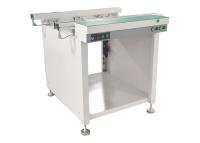 China Double Rail Link Pcb Handling Conveyors Manual And Automatic Width Adjustment for sale