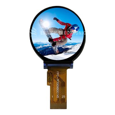 China 0.9 Inch Round TFT LCD Display with 128x128 Resolution and ST7735 SPI Interface for Compact Electronics for sale