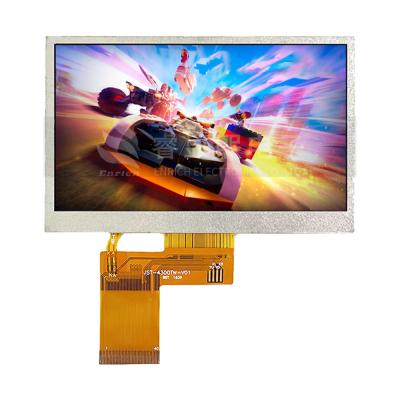 China 4.3 Inch TFT LCD Display Module with RGB Interface 480x272 Resolution ST7282 Driver IC for sale